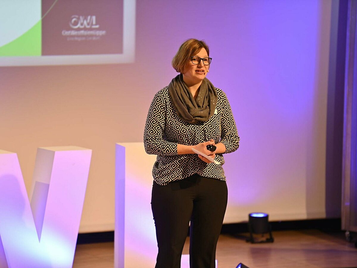 Hochschulprojekte präsentierten sich beim Kongress „DigitaleZukunft@OWL“: TH OWL