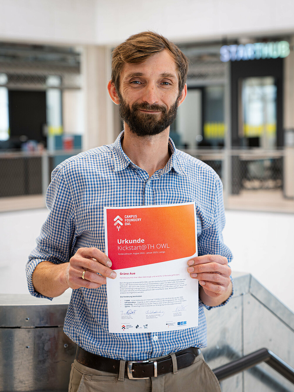 Kickstart@TH OWL: Fünf innovative Startup-Ideen starten durch: TH OWL