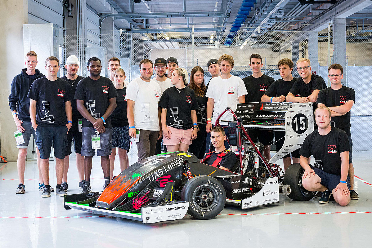 Top-Platzierungen für OWL Racing-Team beim Formula-Student-Wettbewerb ...