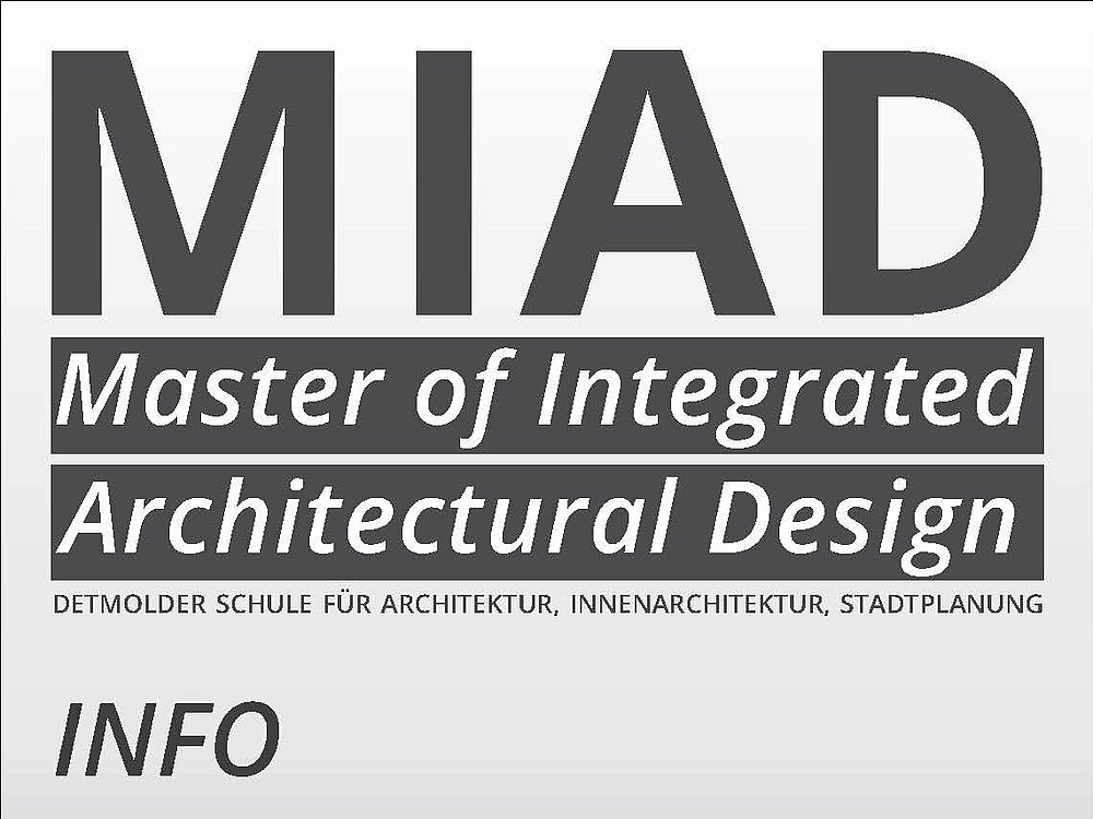 Infoabend zum Master Integrated Architectural Design am 14. Juni ...