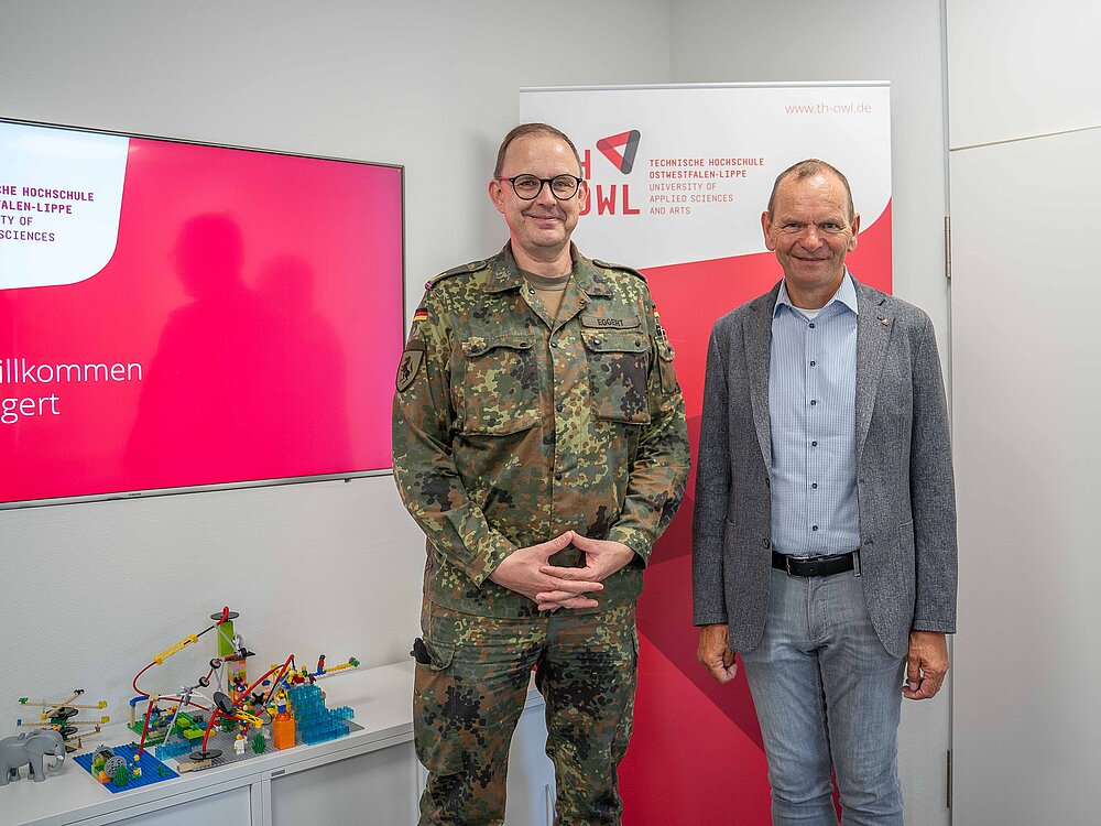 Wertvoller Austausch: Brigadegeneral zu Besuch auf dem Innovation ...
