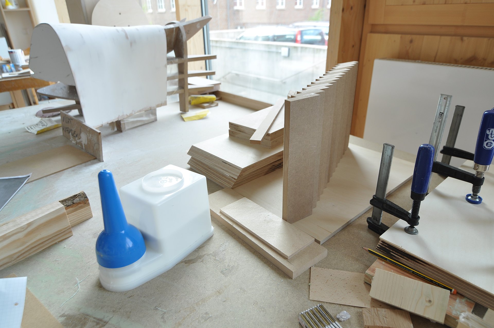 Modellbau I: Detmolder Schule für Architektur und Innenarchitektur - TH OWL