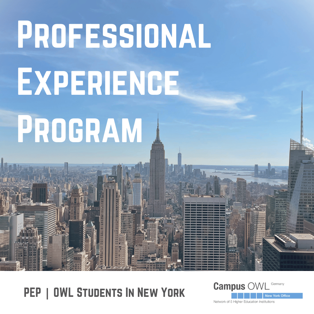 PEP 2027 - Professional Experience Program - Internship in the U.S.: TH OWL